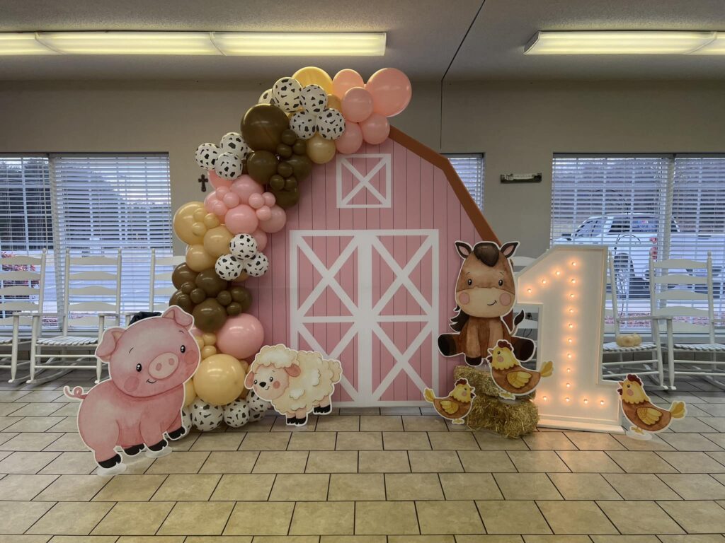 Custom Backdrops - Margie's Party Creation & Rentals